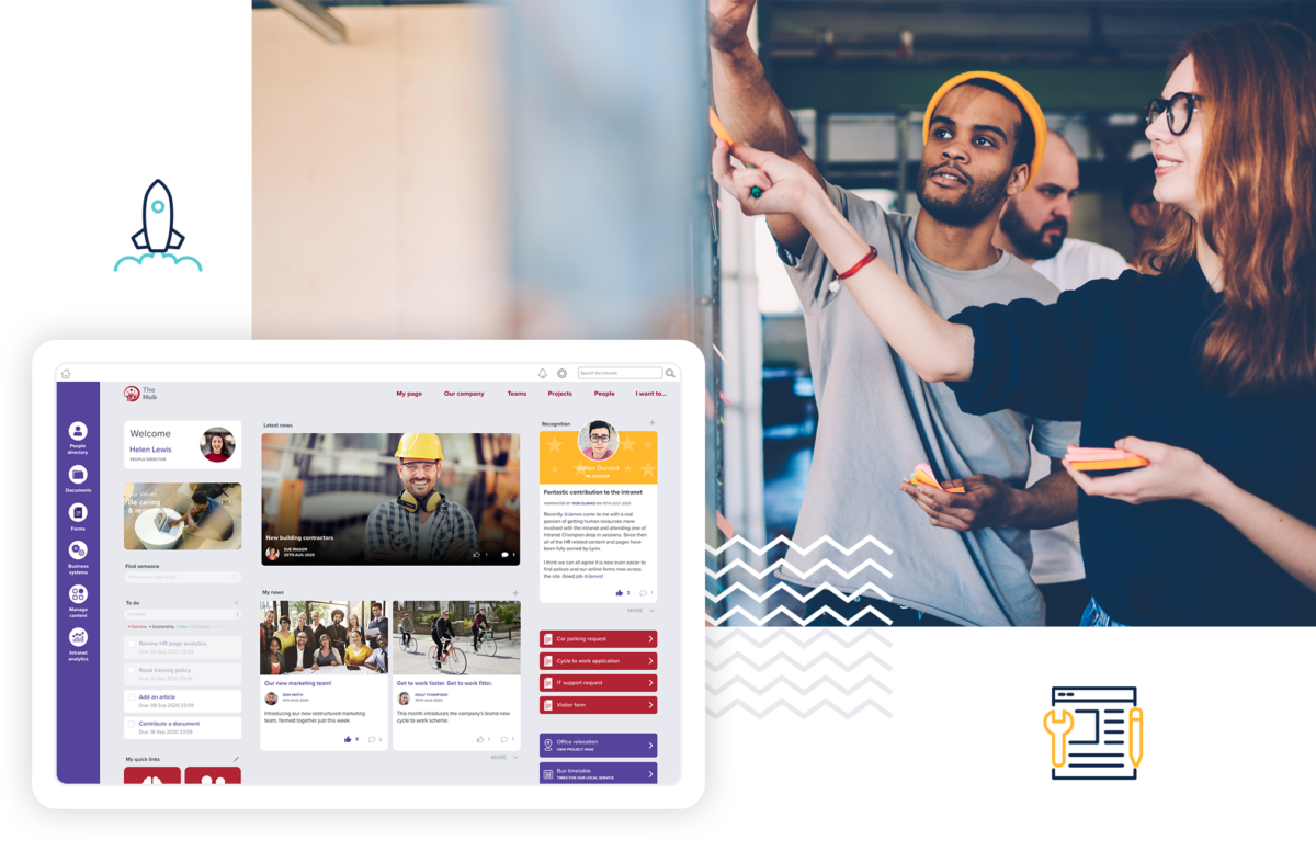 Intranet services: Intranet design & build services - Sorce intranet