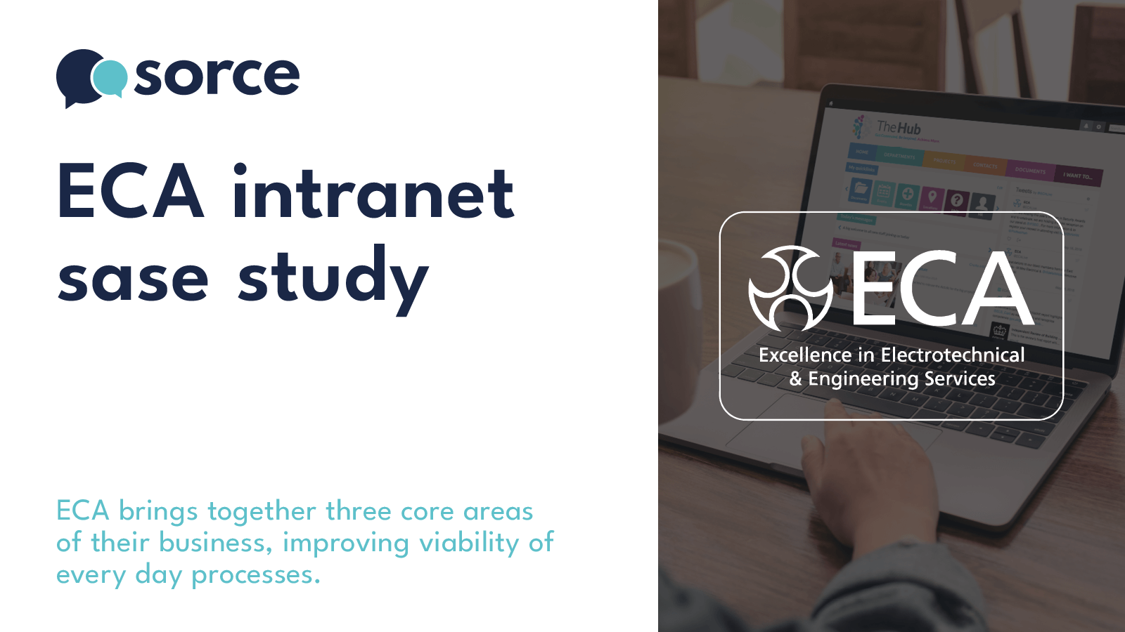 ECA Intranet Case Study - Sorce intranet