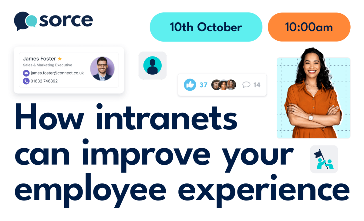 Employee Experience Webinar October - Sorce intranet